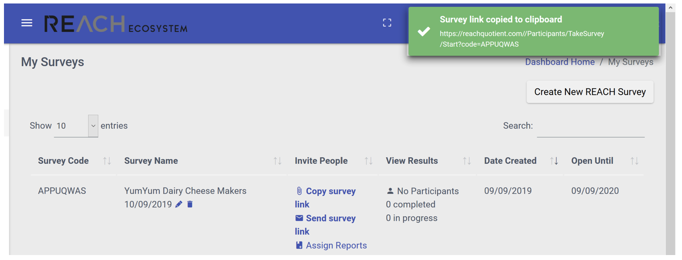 Sending REACH Profile Requests – Knowledge Centre