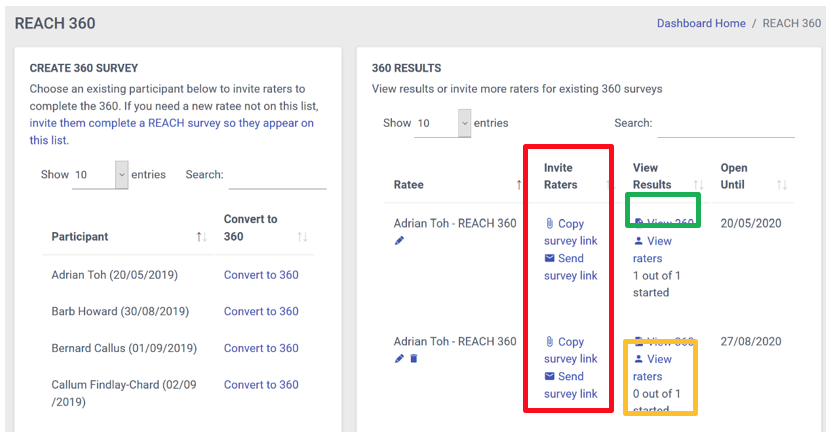 REACH 360 Profiles – Knowledge Centre